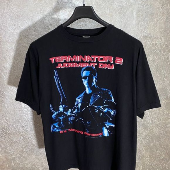 Gildan | Shirts | 991 Terminator 2 Single Stitch T Shirt Xl Rare Tee ...